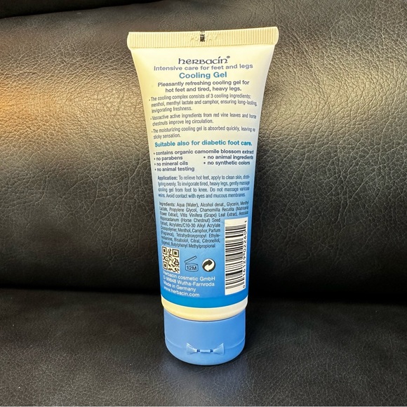 Herbasin | Bath & Body | Herbacin Foot Care Leg Lotion Cooling Gel With ...